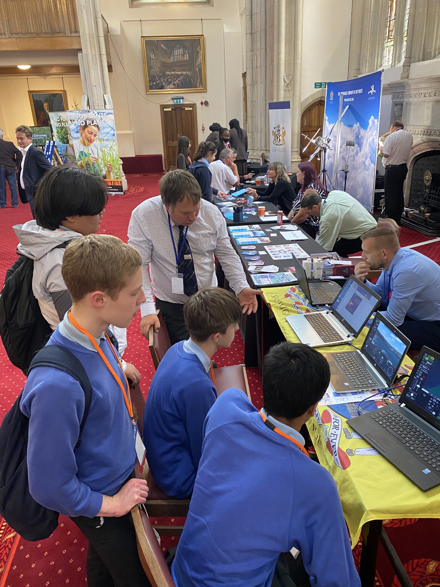 The 'Nautical Group' exhibit at the London Careers Festival - The ...
